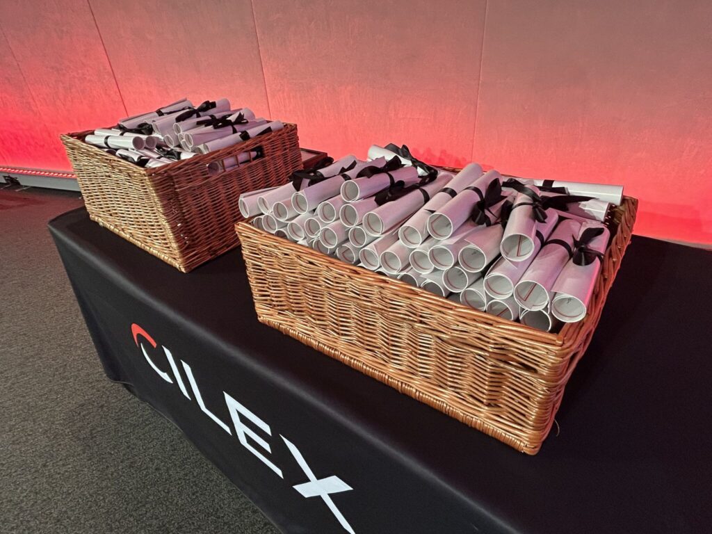 Six made honorary CILEX Companions as over 260 members celebrate ...